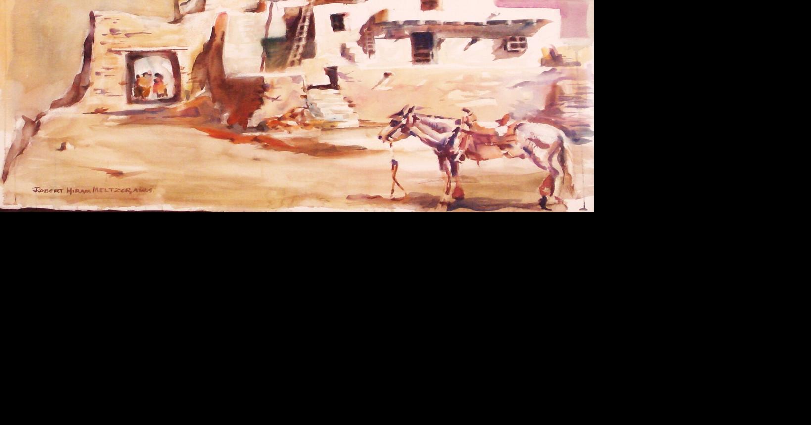 Robert Meltzer’s art, a gift to Friends of the Banning Library ...
