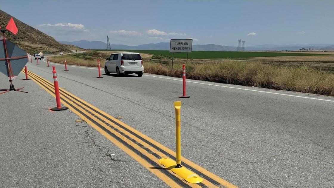 Median traffic dividers to be installed on Gilman Springs Road | News ...