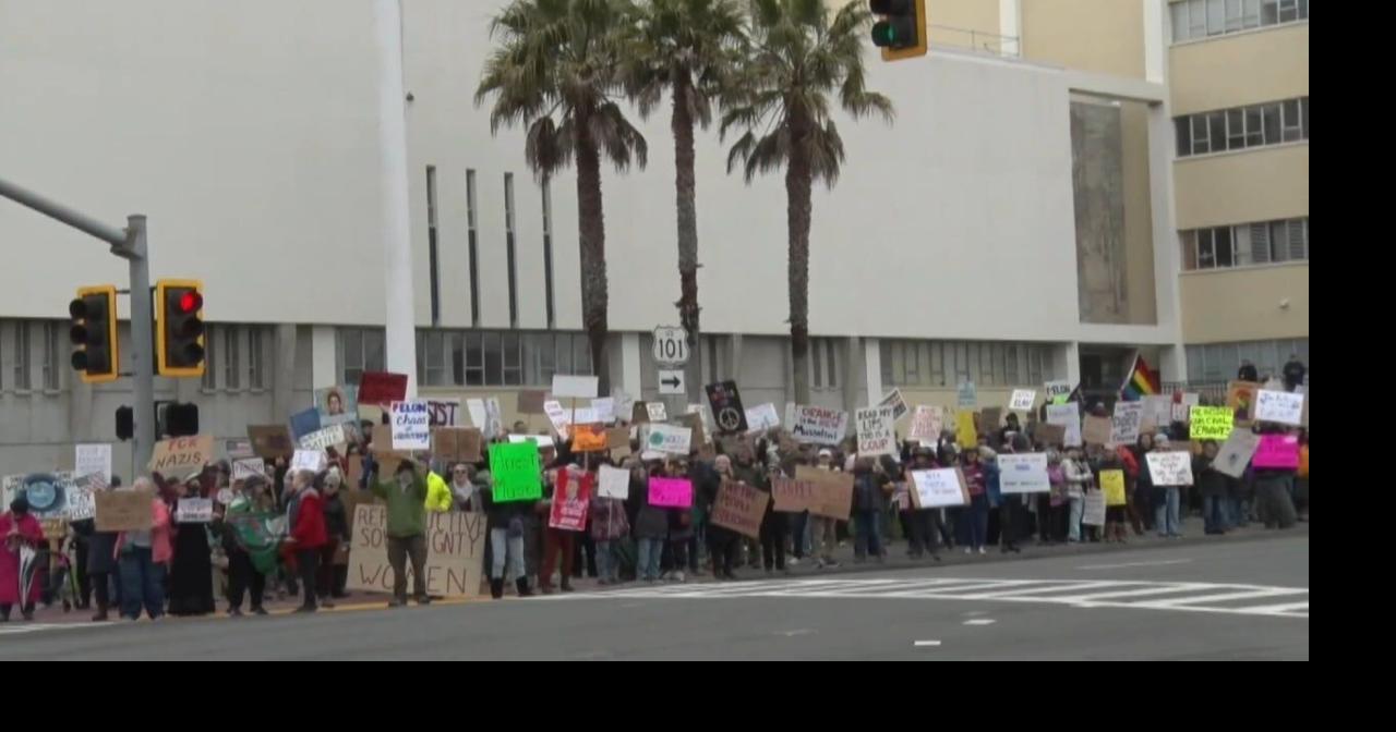 Hundreds of Protesters Gather in Eureka As A Part of the National "Not ...