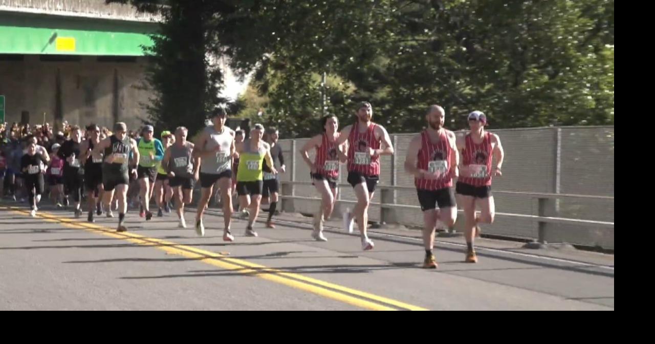 Going the distance at the 53rd annual Avenue of the Giants Marathon ...