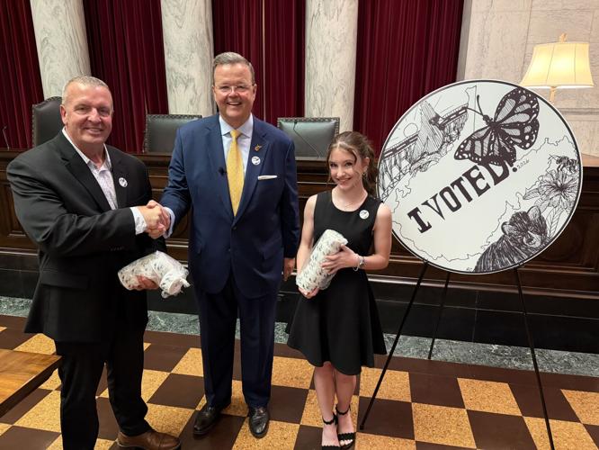 Reese Childers I Voted Sticker Contest Winner | Local News | register ...