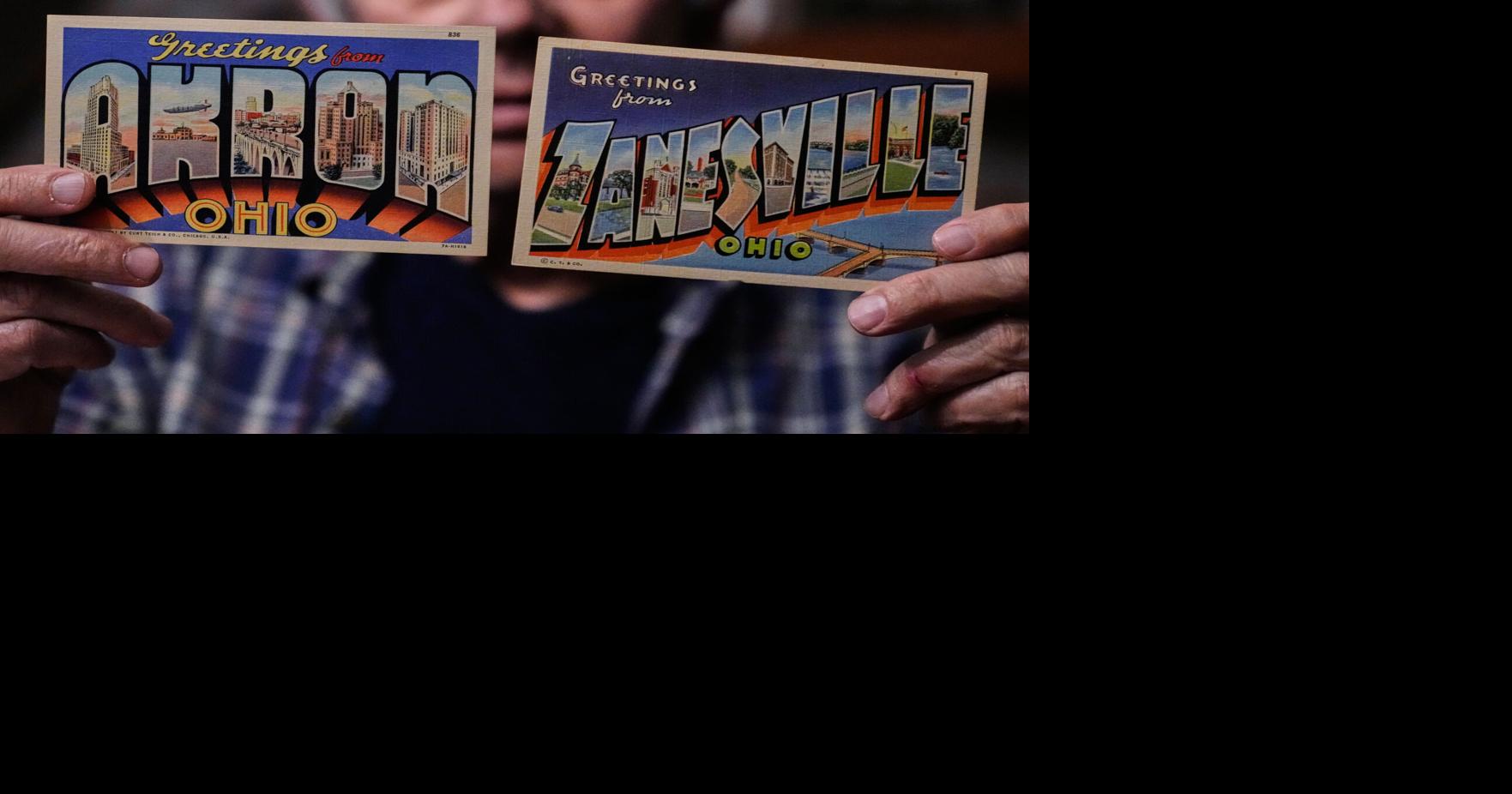 Colorful 'Greetings from' postcards reflected American innovation ...