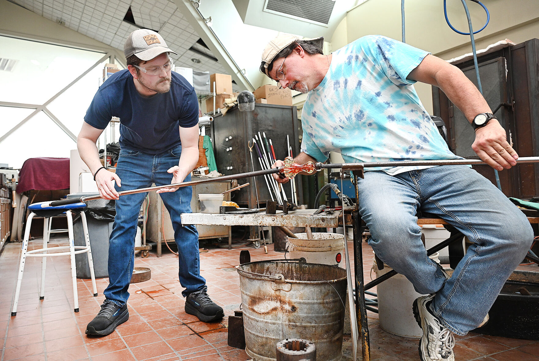 PHOTOS: Glass making at Tamarack | News | register-herald.com