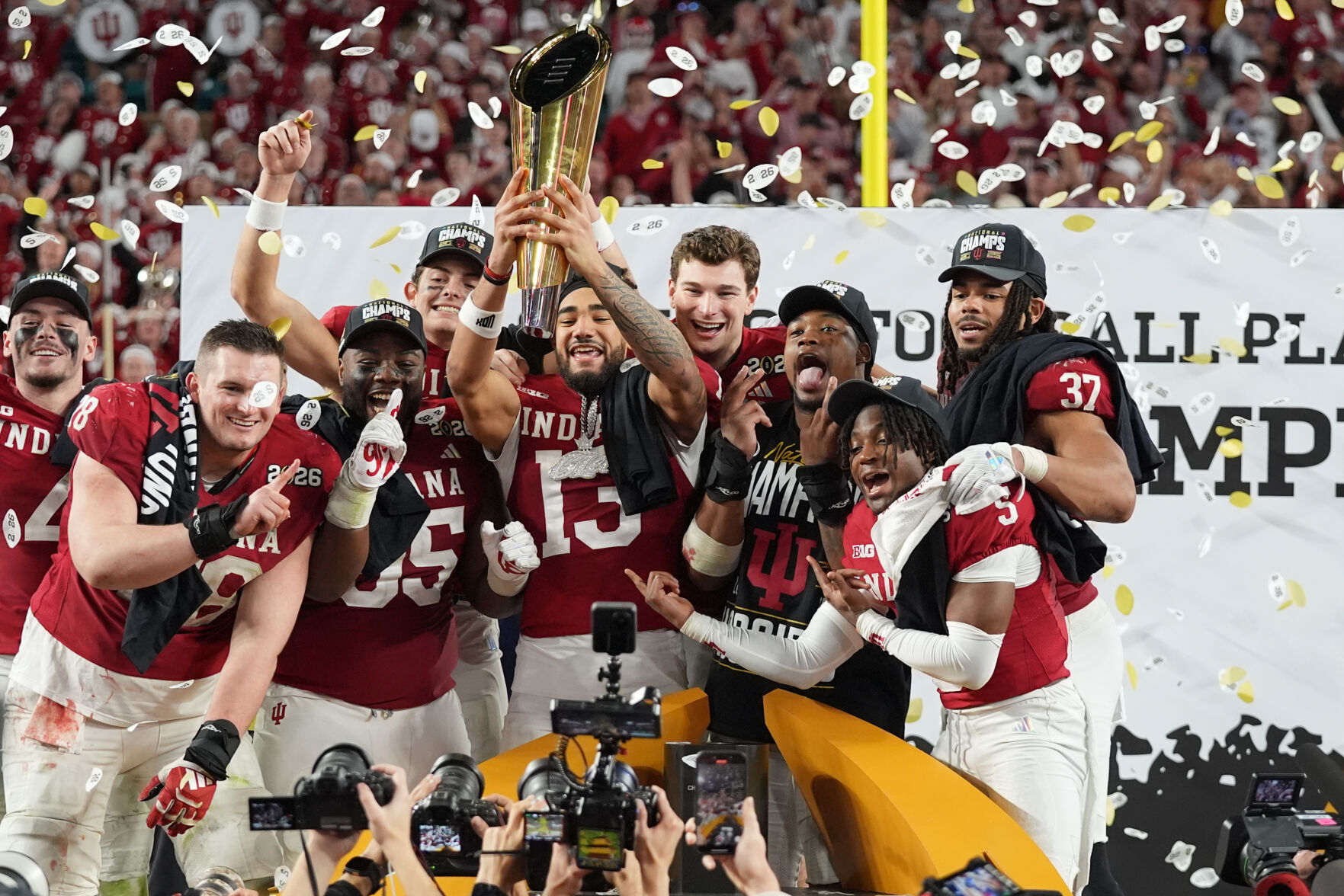 Indiana's CFP victory over Miami averages 33.9 million viewers, most ...