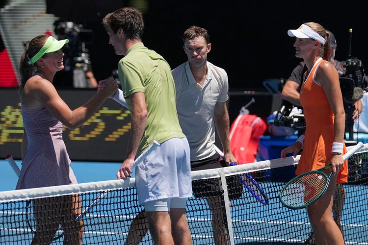 Olivia Gadecki and John Peers repeat as Australian Open mixed doubles ...