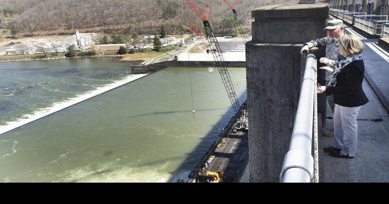 Bluestone Dam moves forward with projects, Capito visits | News ...