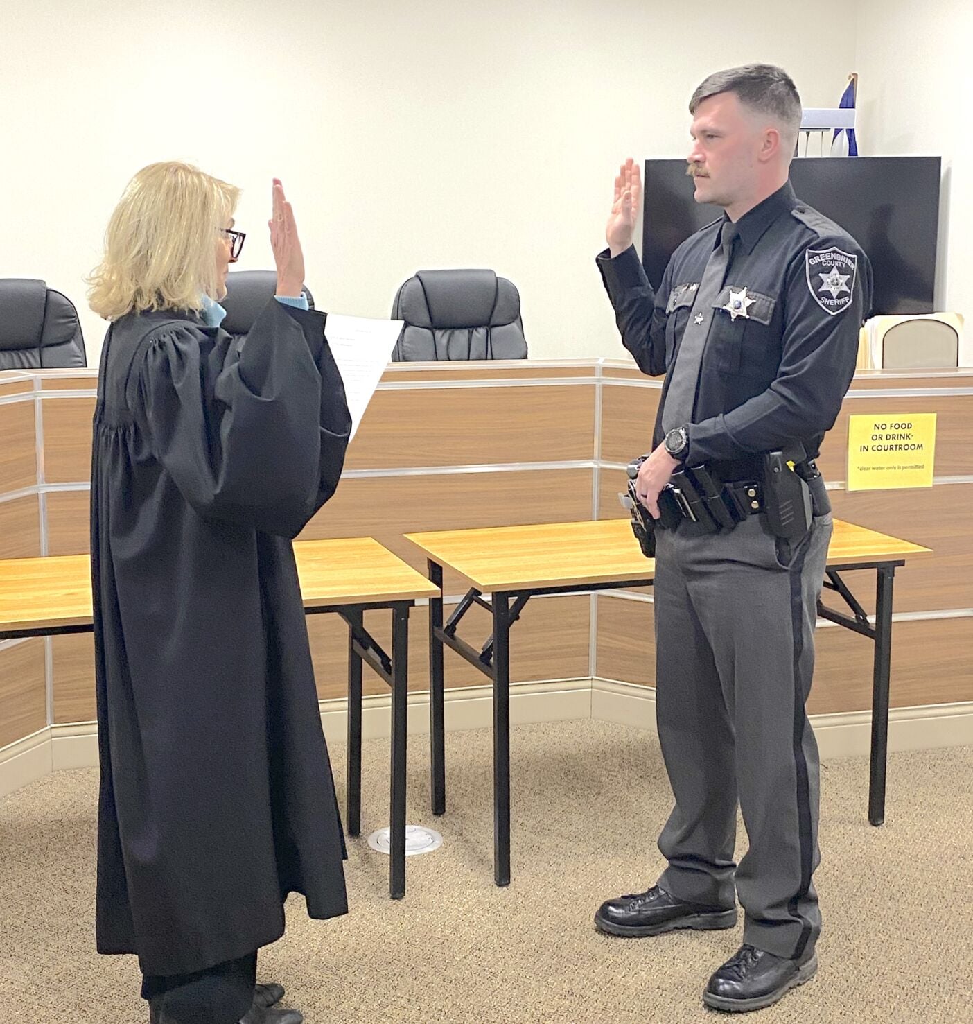 Greenbrier County Sheriff’s Department welcomes back officer | Police ...