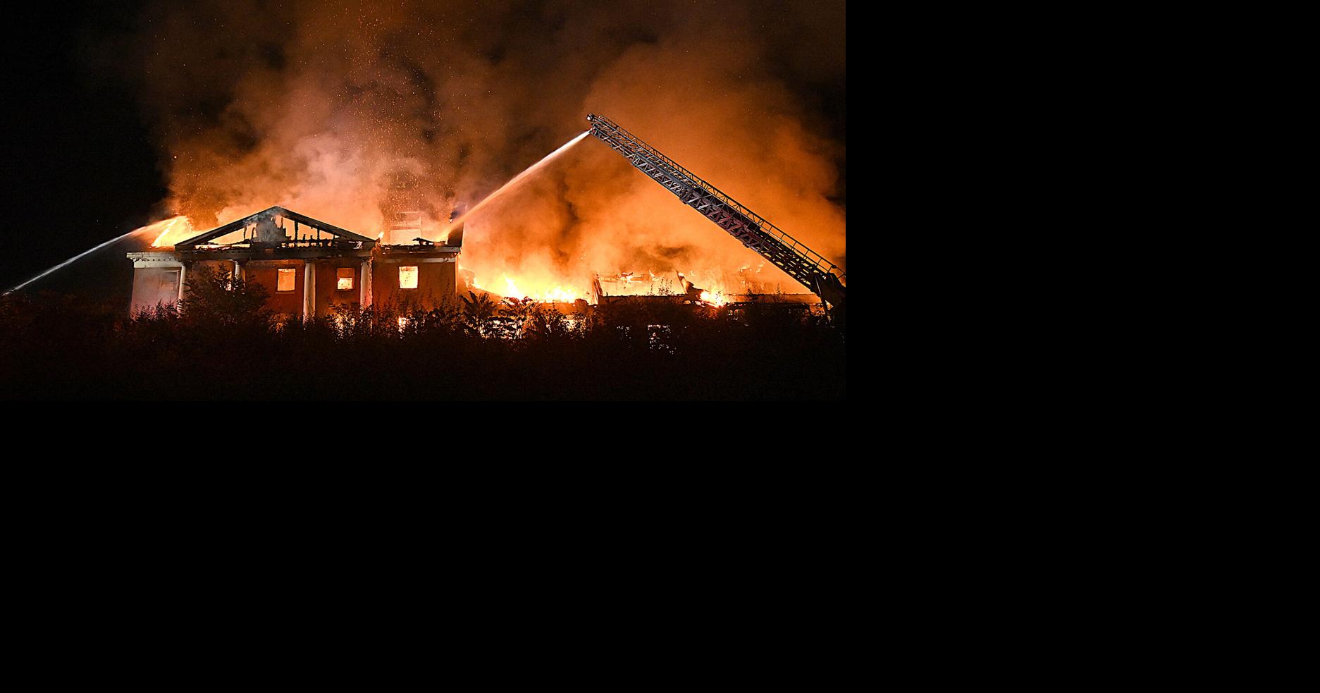 rockefeller house fire