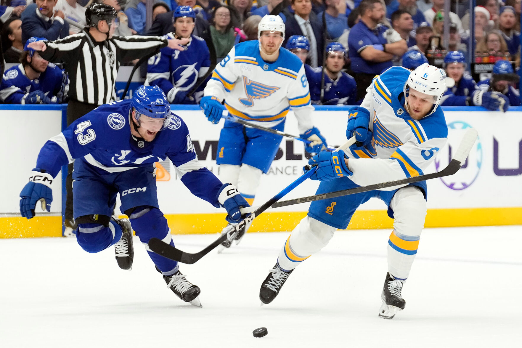 Blues' Philip Broberg signs 6-year, $48M extension and then is injured ...