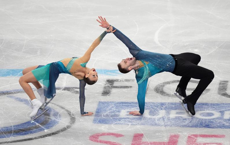 Georgian figure skaters win pairs and lead men's event at European ...