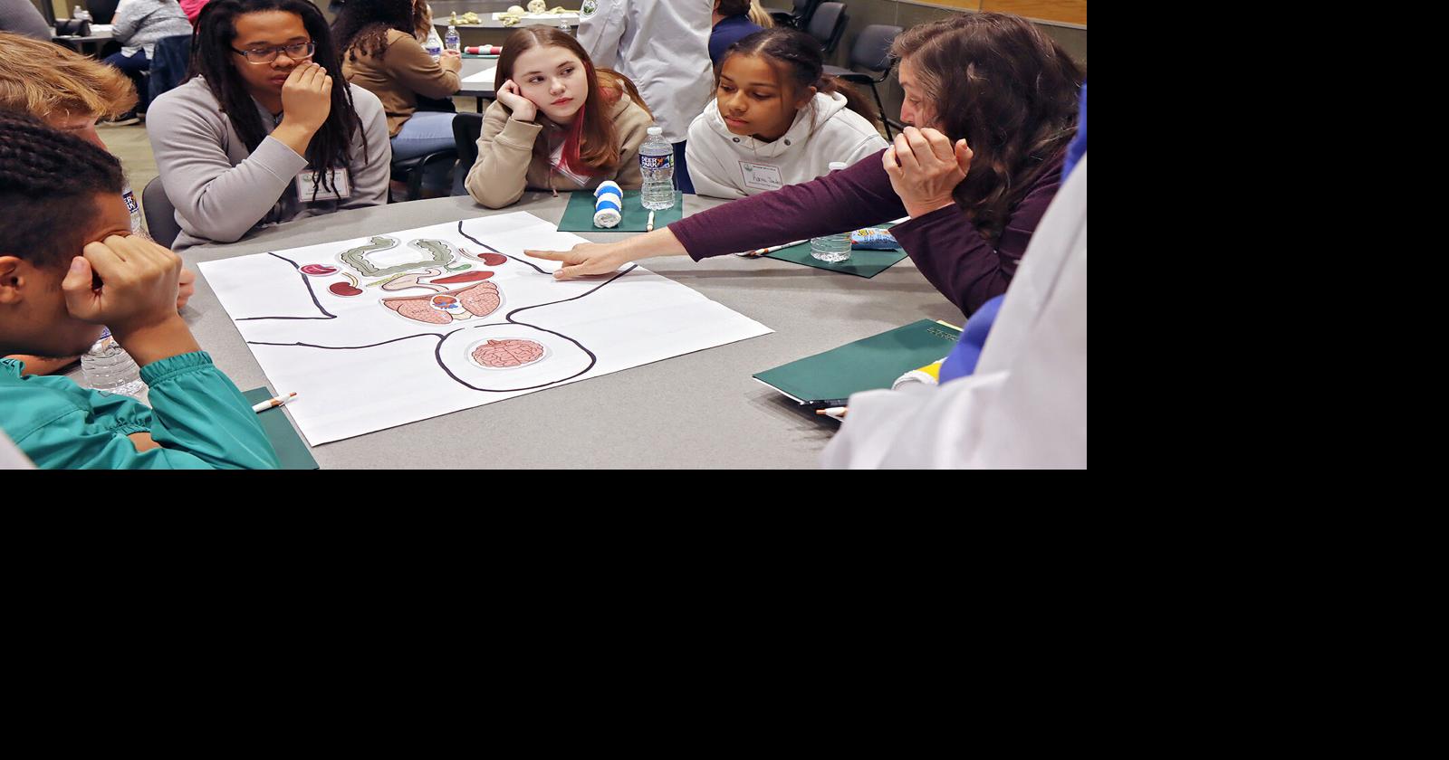 High school students attend WVSOM health care clinic | Education ...