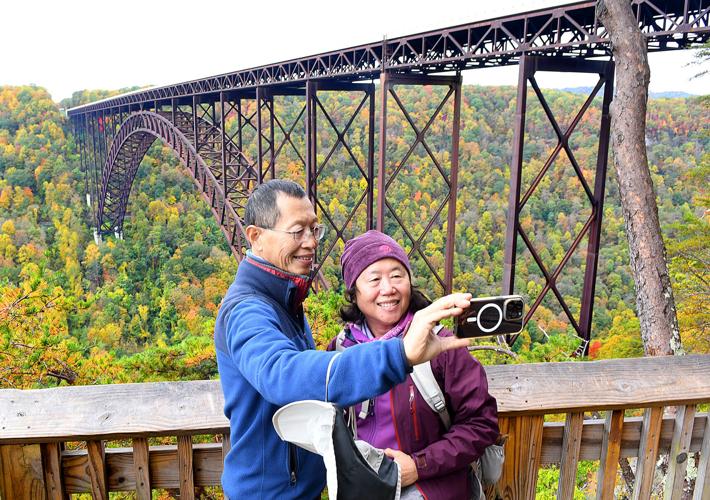 GALLERY: Falls colors near the New River Gorge Bridge | Gallery ...