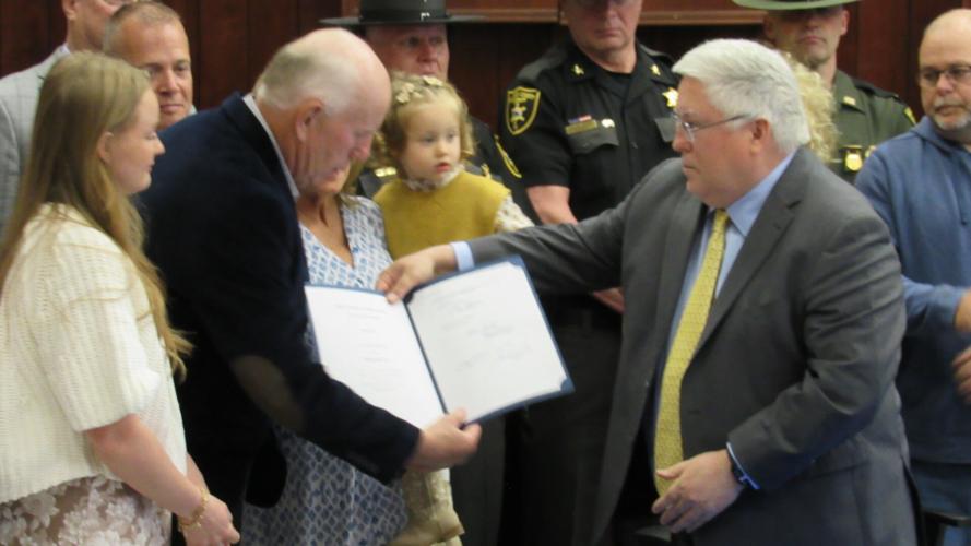 Gov. Patrick Morrissey travels to Beckley to sign Baylea's Law | Under ...