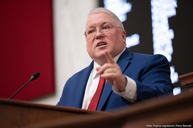 Morrisey calls for tax cuts, flood prevention, but doesn’t mention WV’s ...