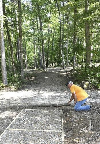 Lake Stephens Disc Golf Course "recycles" turf | News | register-herald.com