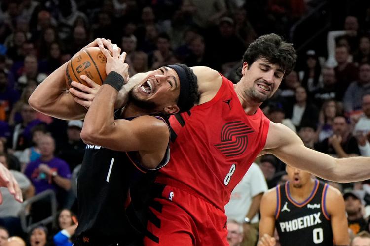Deni Avdija drops 41 points in NBA postseason debut, leads Blazers to ...