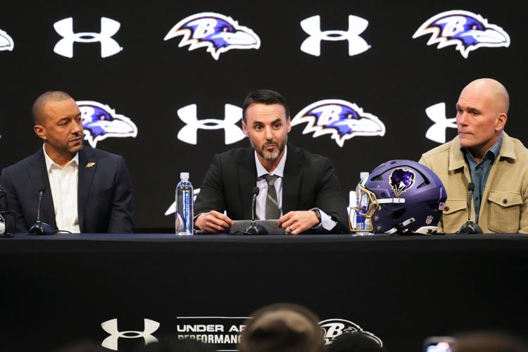 Ravens general manager Eric DeCosta on new coach Jesse Minter: 'He just ...