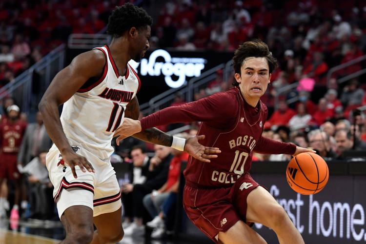 No. 20 Louisville beats Boston College 75-62 as ex-G League player ...
