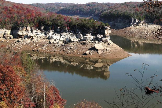 Summersville Lake drawn down | News | register-herald.com