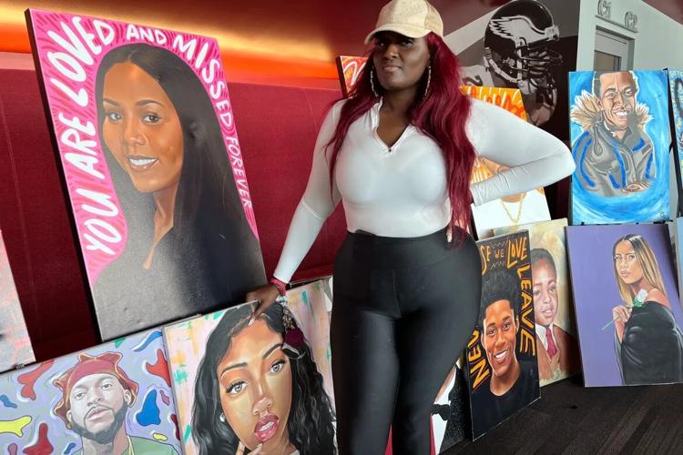 These vibrant, bigger-than-life portraits turn gun death statistics ...