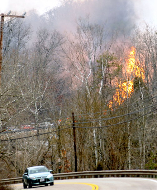 UPDATED: Gas line explodes, burns homes and roads | News | register ...