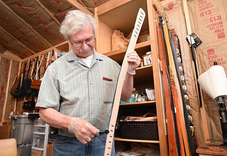 Leatherwork veteran continues to hone his craft, expand his horizons ...