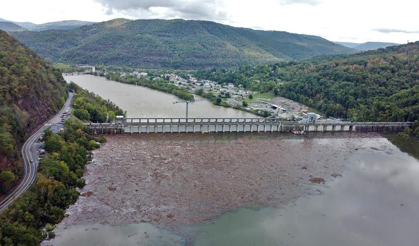 Bluestone Lake levels higher because of Hurricane Helene waters ...