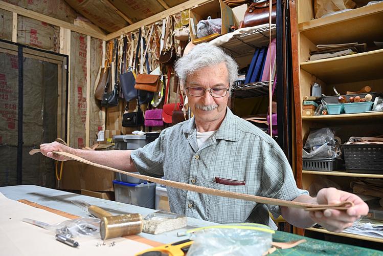 Leatherwork veteran continues to hone his craft, expand his horizons ...