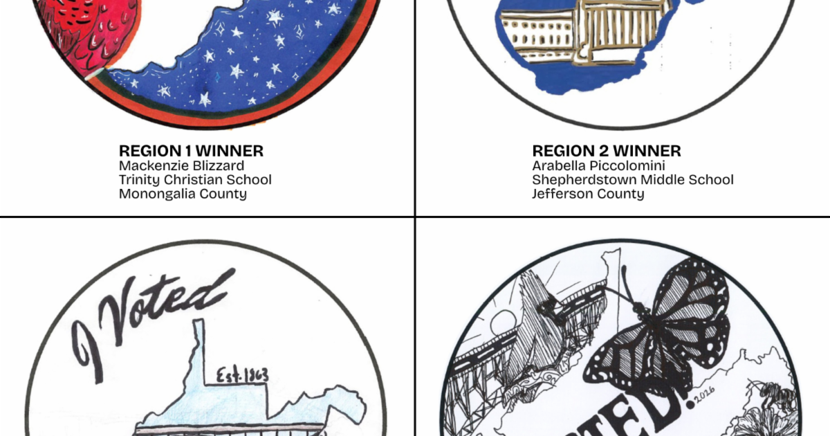 Raleigh County student named Region 4 winner in ‘I Voted!’ sticker ...