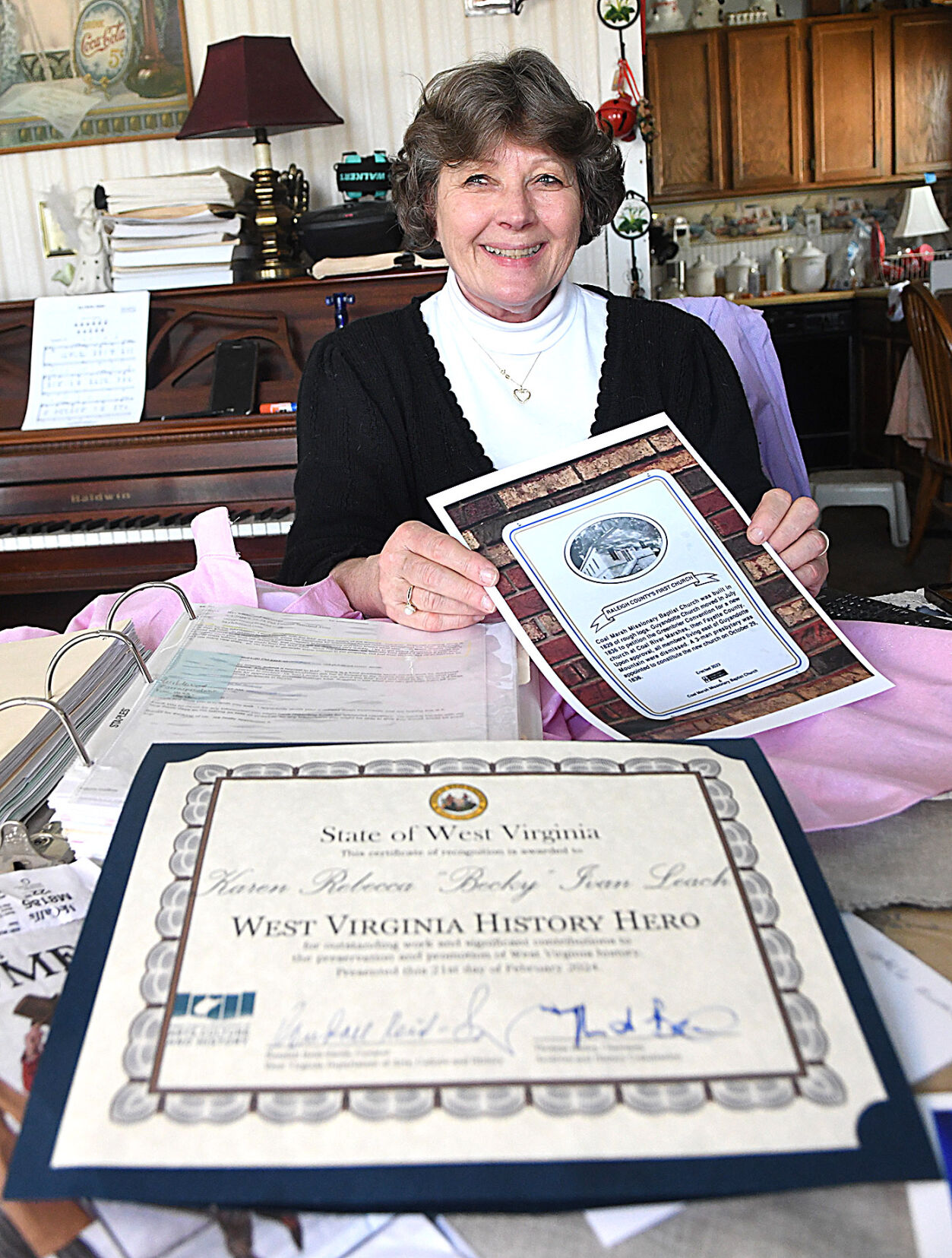 Leach honored for playing a part in elevating local history | Life ...