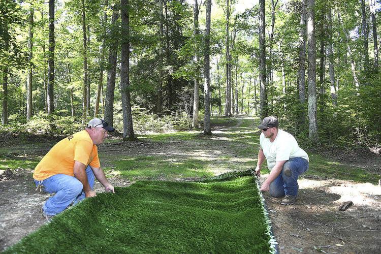 Lake Stephens Disc Golf Course "recycles" turf | News | register-herald.com