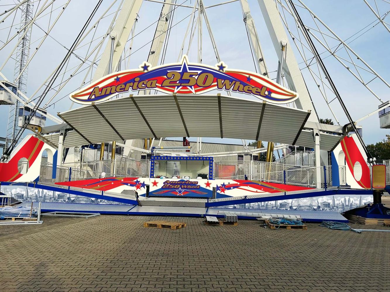 America250 Wheel arrives in Charleston | Local News | register-herald.com