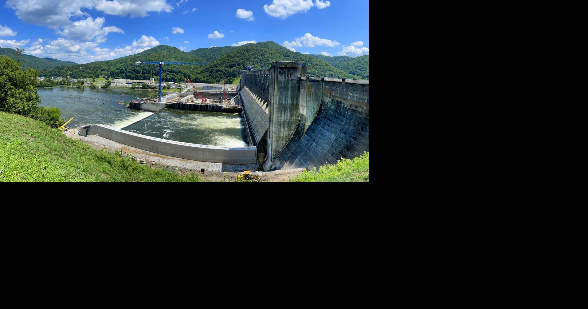 PHOTOS: The Bluestone Dam in Hinton is undergoing rehabilitation | News ...
