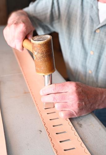 Leatherwork veteran continues to hone his craft, expand his horizons ...