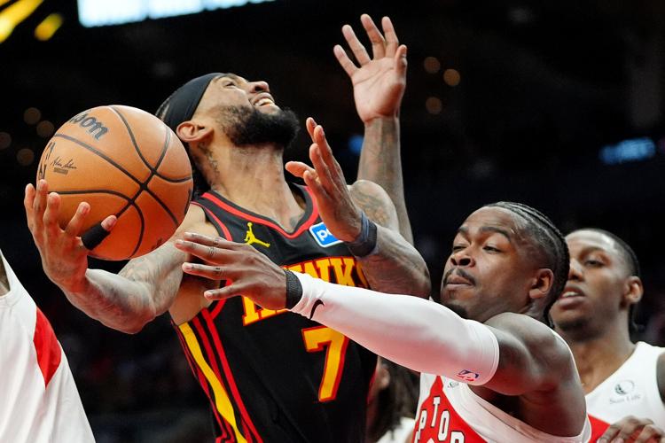 Murray-Boyles scores 17, Raptors beat Hawks 118-100 to complete 2-game ...