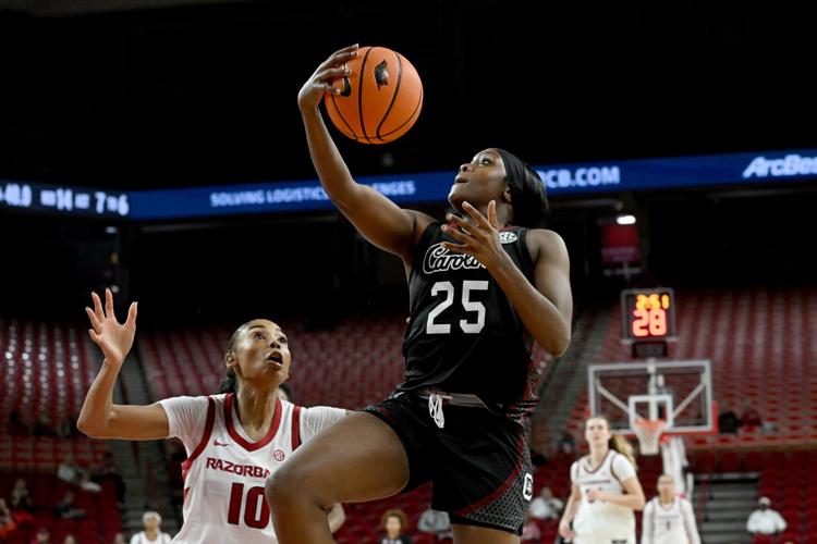 Joyce Johnson scores 22 points as No. 3 South Carolina beats Arkansas ...