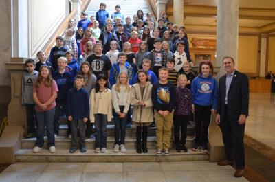 State Sen. Brian Buchanan meets Thorntown Elementary students at ...