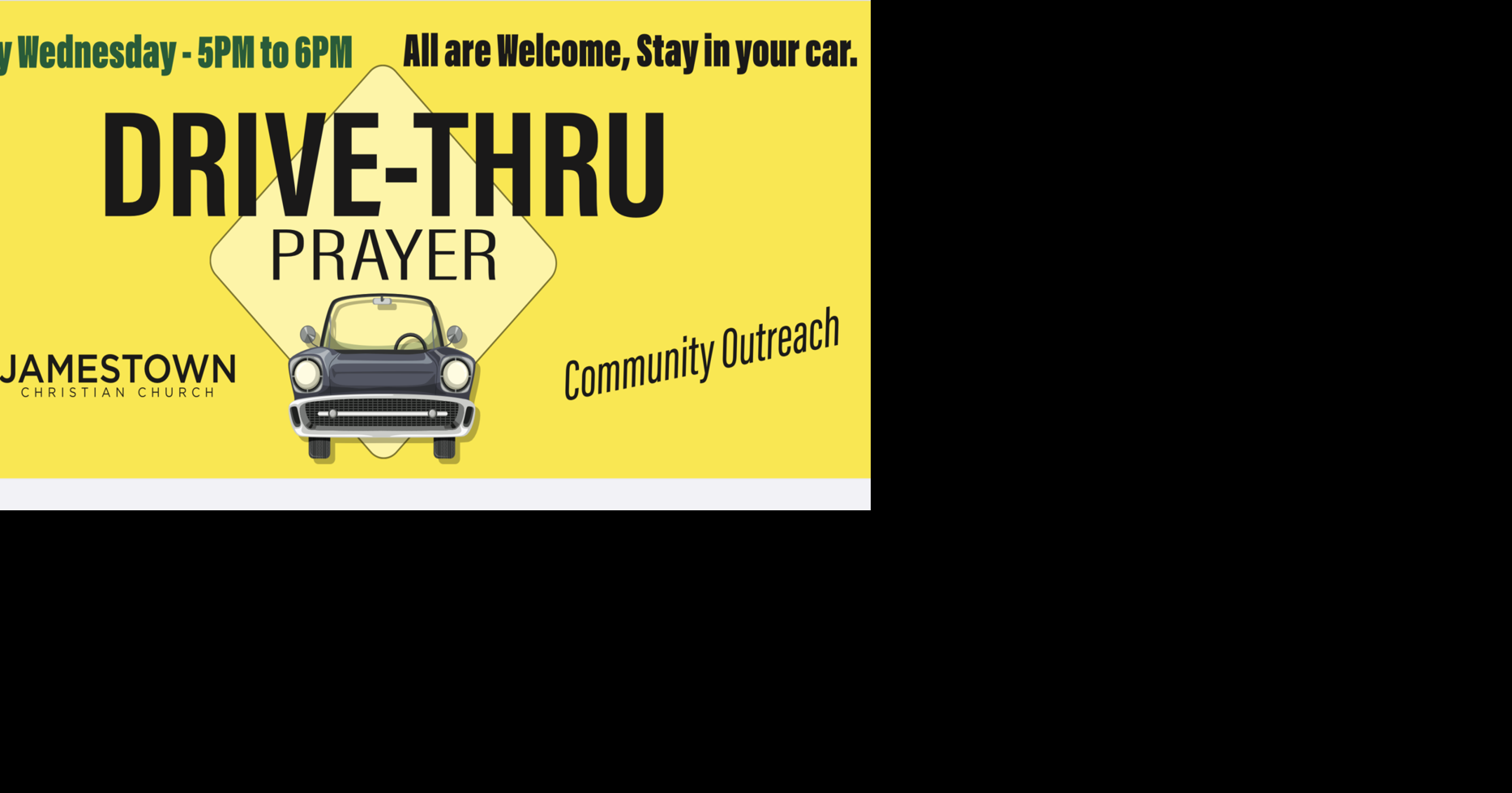 Jamestown Christian Church starts Drive-Thru prayer to reach community ...