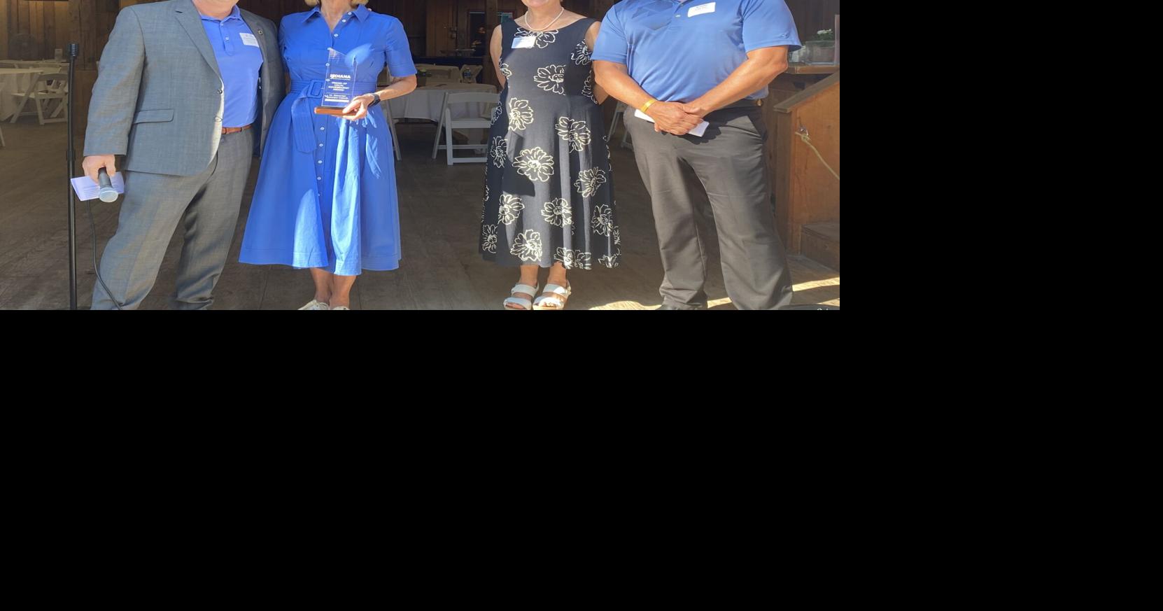 Indiana County Commissioners present Lt. Gov. Suzanne Crouch the Friend ...