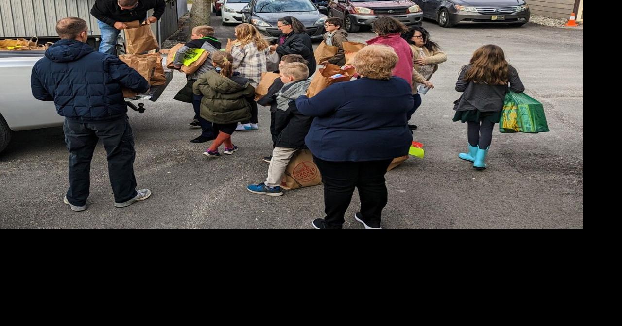 Students collect food items for The Caring Center | Local News ...