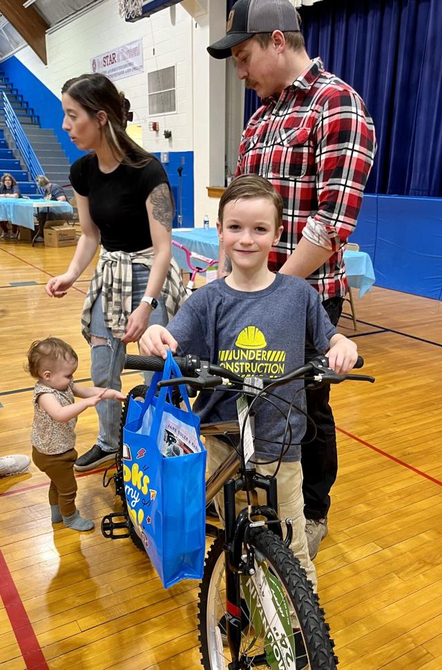Six Thorntown Elementary students win free bikes on Family Fun Night ...