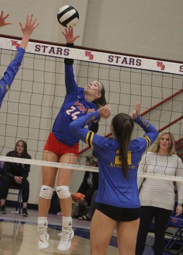 WeBo volleyball honor seniors, sweeps Crawfordsville | Sports ...