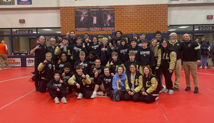Lebanon wrestlers win conference title for first time since 2015 ...