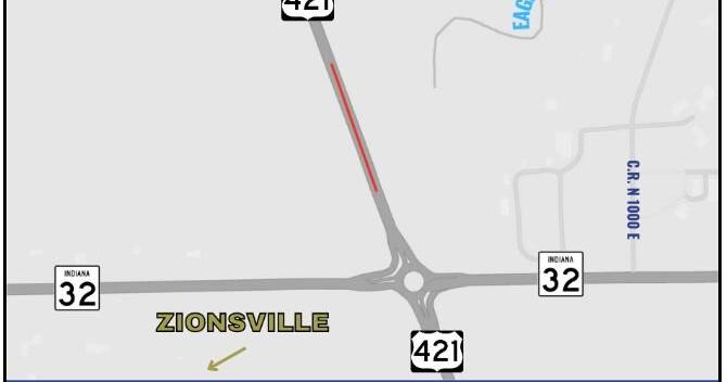 U.S. 421 north of Zionsville to close Sept. 18 | News | reporter.net