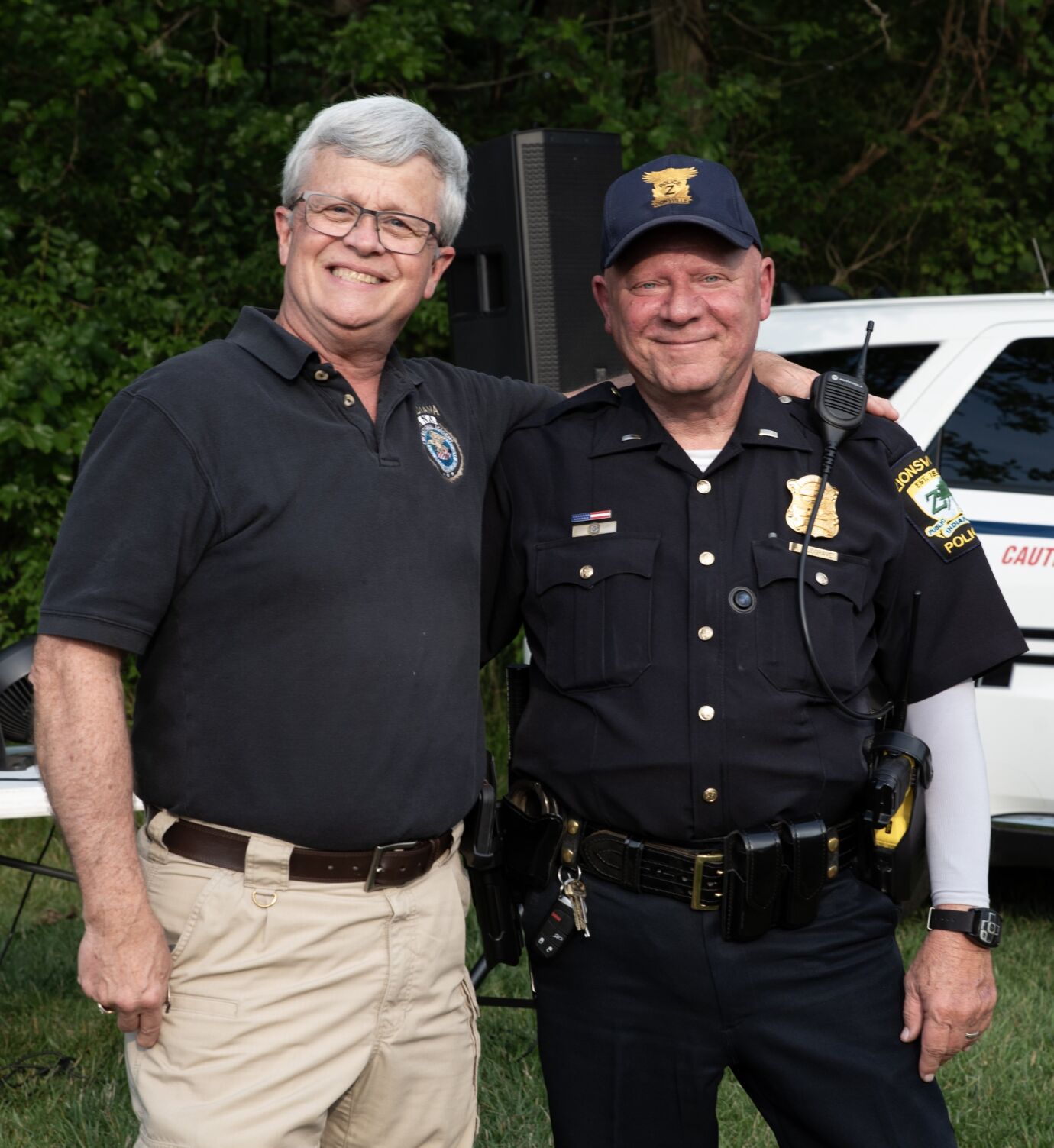 Zionsville Mayor honors Zionsville Police Lt. Robert Musgrave for 45 ...