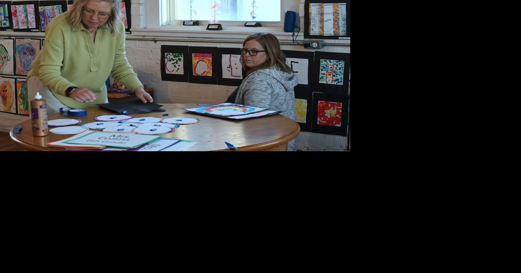 Thorntown art show celebrates elementary students' work in professional ...