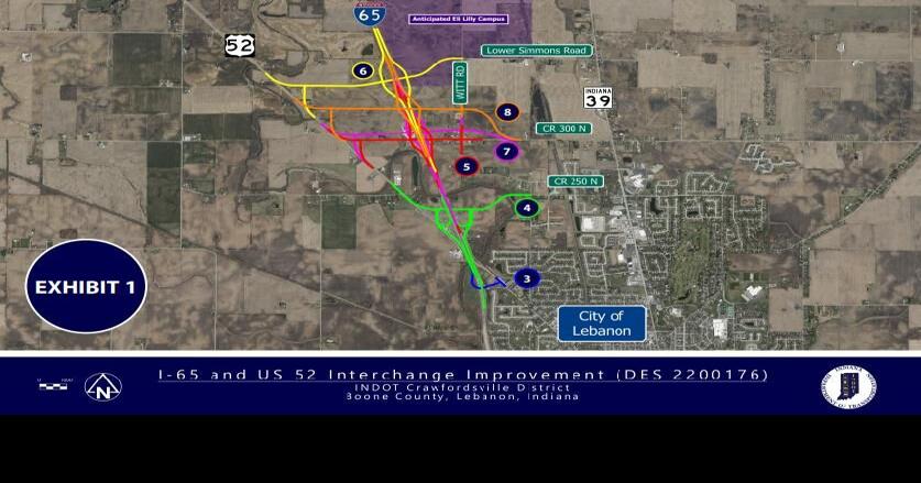 INDOT unveils proposals for new I-65 interchange that could reroute Ind ...