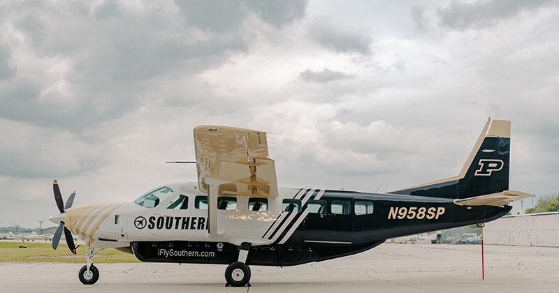 Purdue commercial air service open after inaugural flight | News ...
