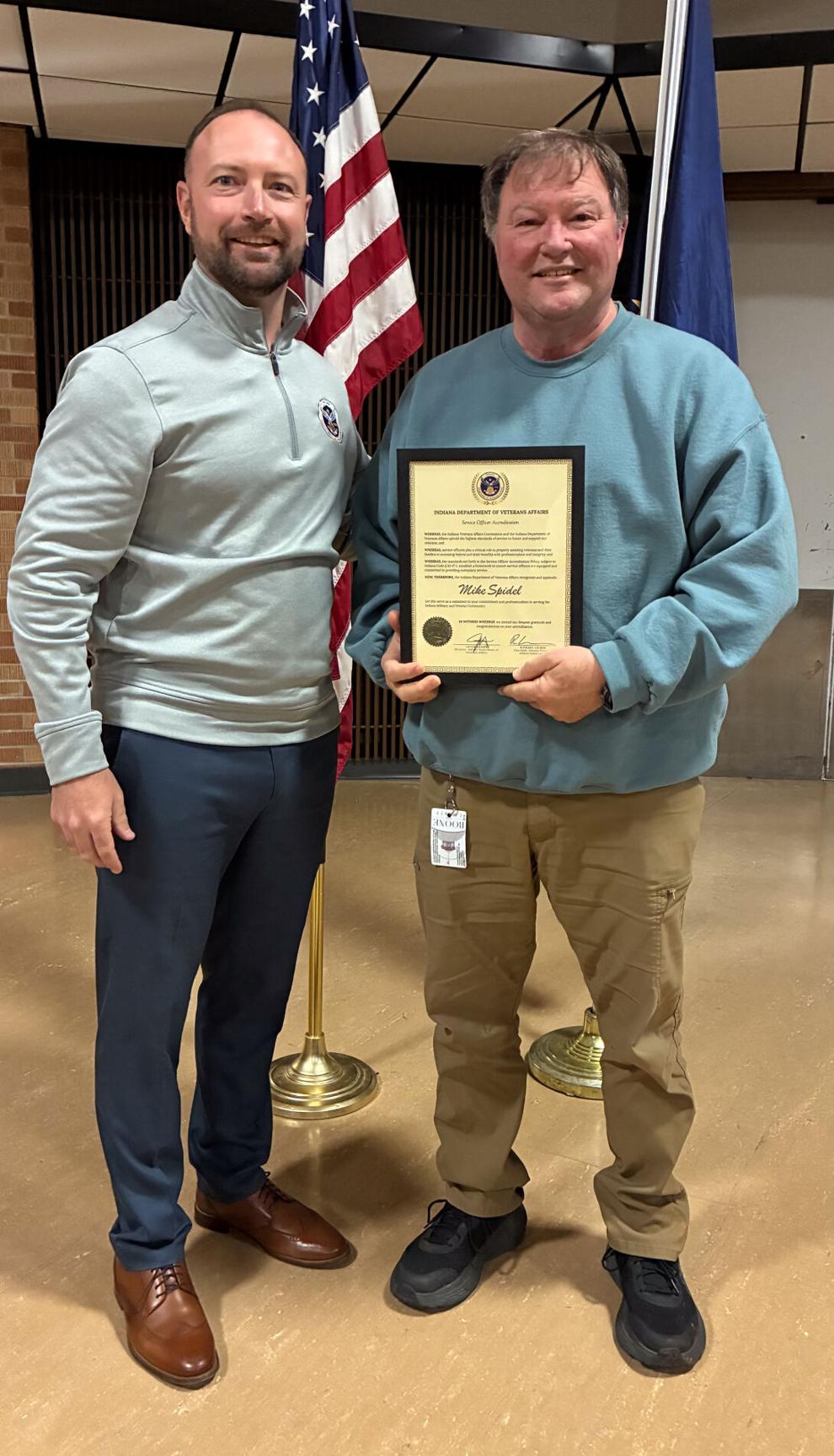 Mike Spidel earns state accreditation | News | reporter.net