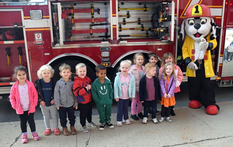 Preschoolers overcome fear of firefighters during visit | Local News ...